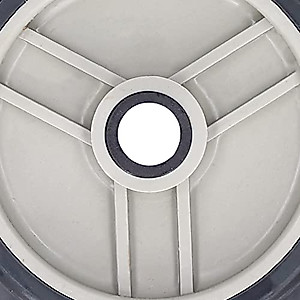 4 Inch Air Compressor Casters, Easy to Move Wear-Resistant Air Pump Accessories for Air Compressors and Industrial Equipment