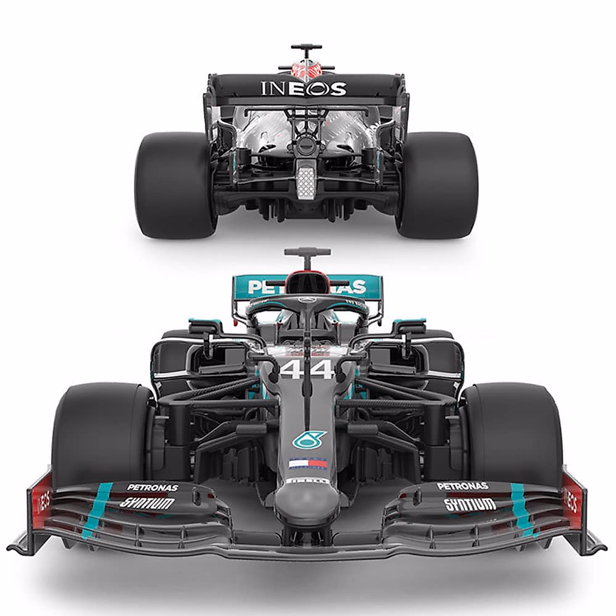 HEBXMF RC Truck 2.4GHz Electric Remote Control Car, 1/18 Scale F1 Racing Car, Strong Magnetic Power Motor Drifting RC Vehicle TPR Hollow Tire The Best Gift for Teenagers