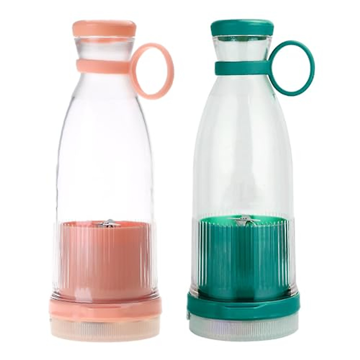 Portable Blender Mini Fruit Juicer Mixer Travel Blender Bottles Small Juice Extractor For Traveling Gym Office Small Electric Blender Juice Extractor