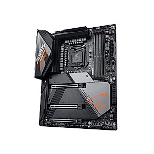 GIGABYTE Z590 AORUS Master (LGA 1200/Intel Z590/ATX/Triple M.2/PCIe 4.0/USB 3.2 Gen2X2 Type-C/Intel WiFi 6E/AQUANTIA 10GbE LAN/Gaming Motherboard)