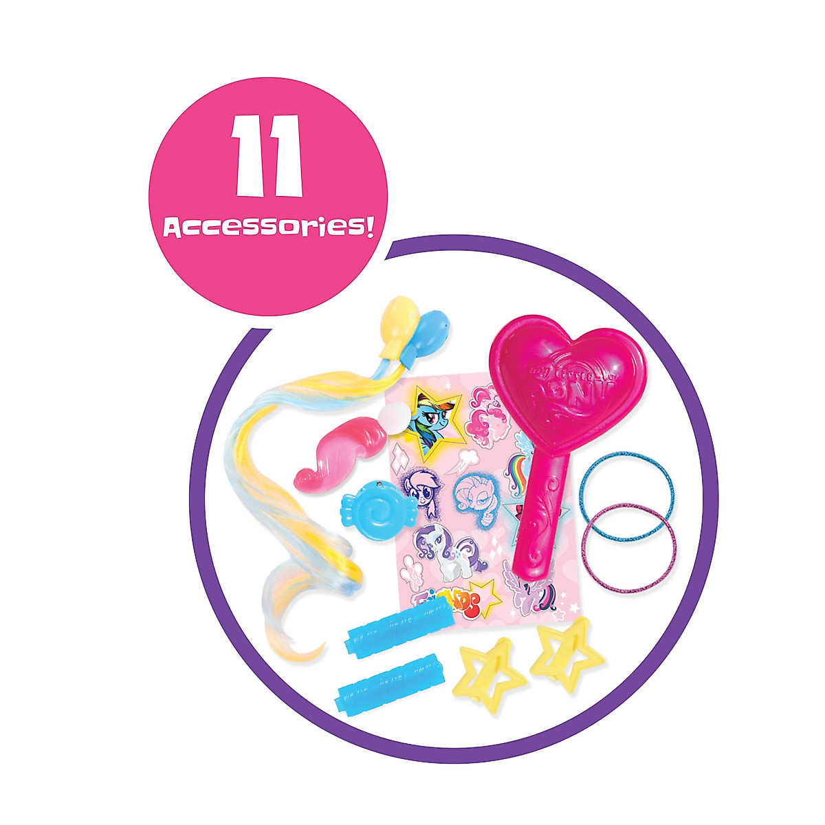 Just Play My Little Pony Pinkie Pie Styling Pony, Kids Toys for Ages 3 Up