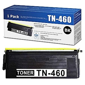 RUYY (Black,1 Pack) TN-460 Compatible TN460 Toner Cartridge Replacement for Brother DCP-1200 1400 HL-1270N 1435 1470N MFC-9700 P2500 IntelliFax-4100e 4750 5750e Toner Printer Sold by RadinkShop