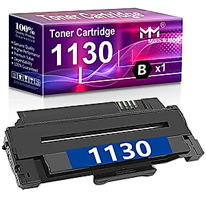 MM MUCH & MORE Compatible Toner Cartridge Replacement for DELL 330-9523 7H53W to Used with DELL 1130 1130n 1133 1135n Printers (Black, 1 Pack)