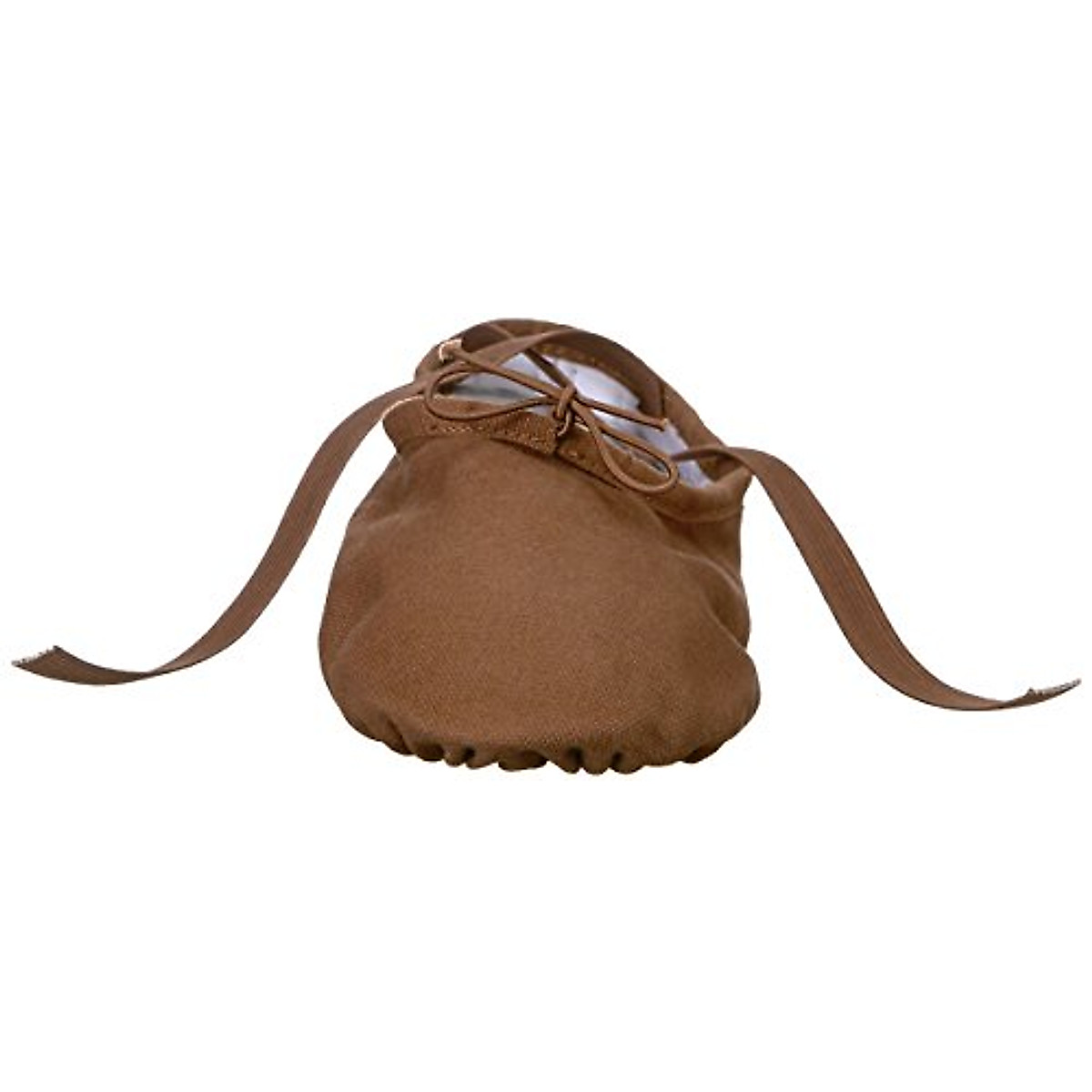 Bloch Women's Pump Split Sole Canvas Ballet Shoe/Slipper Dance, Cocoa, 6.5