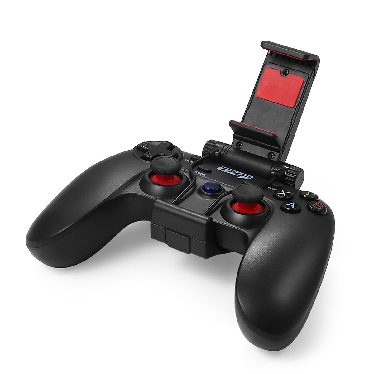 TNP Bluetooth Wireless Game Controller Gamepad for Android Smartphone Tablet VR TV BOX, Windows PC Steam OS, PS3 PlayStation 3 - Supports XInput DirectInput DInput Mode, Shock Vibration Feedback
