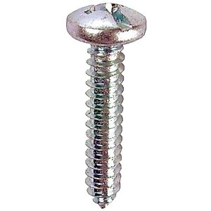 L.H. Dottie 2WS6114 Sheet Metal Screw Pan Head, Phillips/Slotted, No.6 by 1-1/4-Inch Length, Zinc Plated, 100-Pack