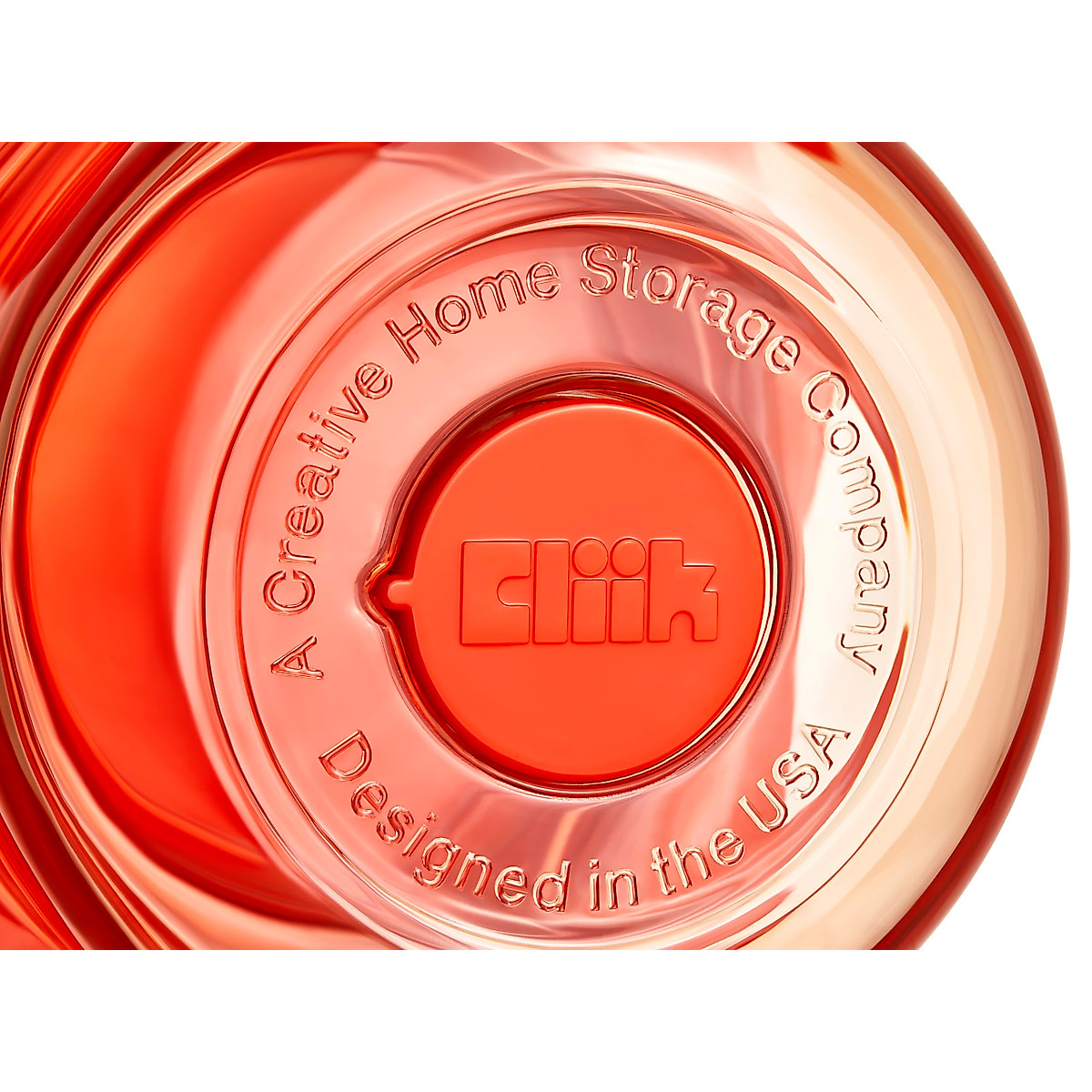 Cliik 3-Pack Magnetic Stackable Kitchen Containers, Jars for Organization and Storage, Kitchen Storage & Pantry Organizer with Lid, Shatterproof, Leakproof & Airtight