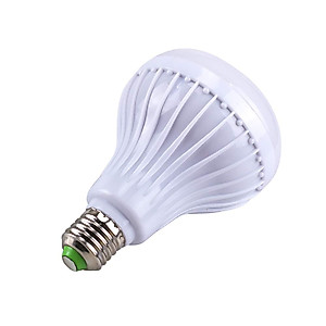 LED Light Bulb Bluetooth Speaker, White + RGB + Yellow Light Ball Bulb Colorful Lamp Smart Music Bulb Audio Bluetooth Speaker with Remote Control for Home,Party,Bar,Garden or Spook House