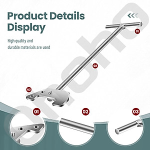 Garbage Disposal Unjamming Wrench - by Ohoho - Compatible with Waste King and Moen garbage disposals/InSinkErator WRN-00 for Easily Removes Sink Clogs and Debris