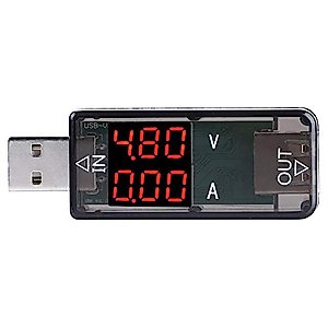 Taidda USB Tester, Multimeter Charger USB Tester USB Color LCD Voltmeter Ammeter Current Meter Multimeter Charger USB Tester for Most Applications2#