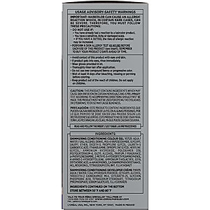 L'Oreal Paris Feria Multi-Faceted Shimmering Permanent Hair Color Hair Dye, V38 Violet Noir (Intense Deep Violet)