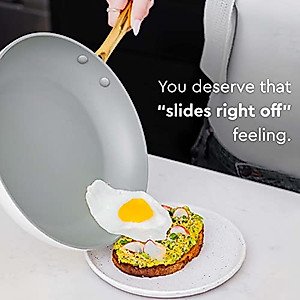 White and Gold Pots and Pans 15 PC Set - Premium Heavy Gauge Nonstick, Non Toxic, PFOA Free, Oven and Dishwasher Safe, Induction Compatible Cookware Set - Gold Kitchen Accessories