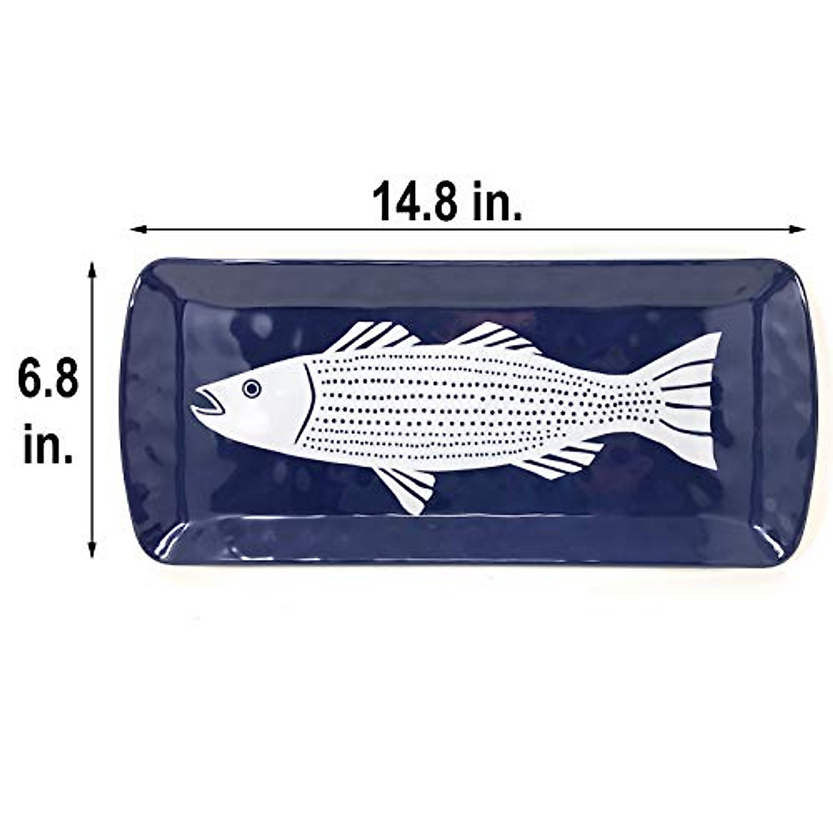 Merritt Striper by Kate Nelligan Melamine Loaf Tray