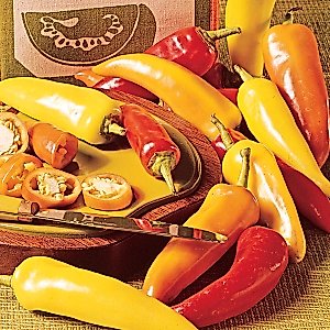 Burpee Hungarian Wax Hot Pepper Seeds 100 seeds