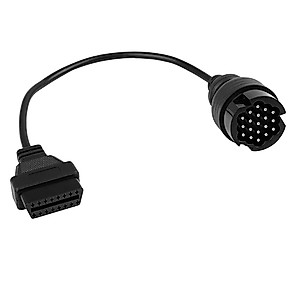 X AUTOHAUX OBD2 Diagnostic Connector Cable Male to Female for Porsche - 19 Pin to 16 Pin 40cm