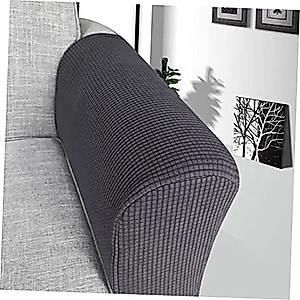Garneck 1 Pair Couch Arm Covers Chaise Lounge Cover Double Size Recliner Couch Arm Protectors Couch Armrest Covers Couch Armrest Protector Sofa Protector Office All Inclusive Sofa Towel