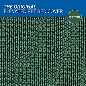 Original Pet Bed Replacement Cover - Brunswick Green - Medium (35" x 25.5")