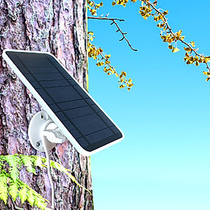 DIANMU Solar Panel for Arlo Essential Spotlight/XL Spotlight Camera Only (not for Essential 2K 2nd Gen), with 13FT Cable, Micro USB (not Type-C) Port, Al Alloy Wall Mount, Solar Panel Charger (3 Pack)