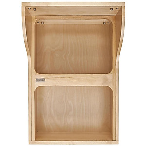 Rev-A-Shelf 4WCSC-1835CKGR-2/35 Qrt Soft-Close Full-Extension Pull-Out Waste Container w/Odor Reducing Green Compost Bin
