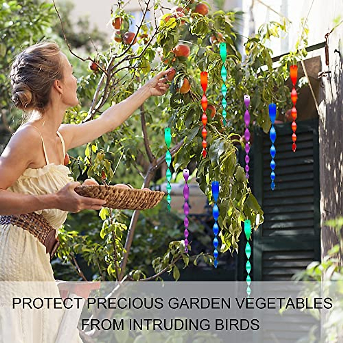 Hausse Bird Repellent Reflectors - 30 Pack Scare Rods