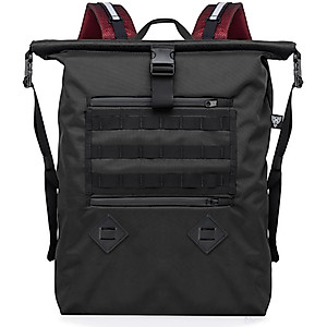 Xtreme Sight Line ~ AQUA RT ~ Large Water-Proof Faraday Backpack for Laptops, Tablets, and Mid-Size Electronics ~ Tracking/Hacking Defense ~ Red