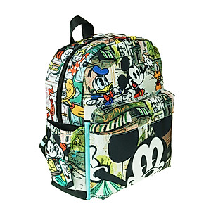KBNL Mickey Mouse 12inch Deluxe All Over Print Daypack A21376 Medium