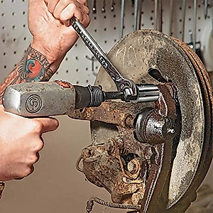 Universal Socket 7 to 19mm, Christmas Stocking Stuffers for Men Universal Socket Set with Wrench Power Drill Adapter - Best Gifts for Handyman Men Husband Father Boyfriend Him (Silver)