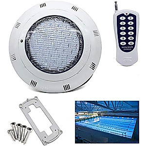 TBVECHI Pool Light 12V 36W Submersible Led Pool Light 7 Colors Changing Underwater RGB LED Pool Light IP68 Waterproof with Remote for Inground Swimming Pool Light