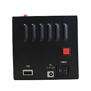 OSTENT Quad-Band GSM GPRS Modem Pool with Wavecom Q24PLUS Module 16 Ports USB Interface Emulated COM/RS232 at Commands SMS MMS TCP/IP EU Plug Power Adapter