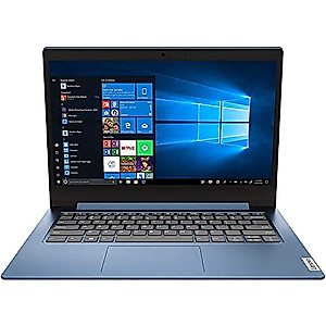Lenovo 14inch HD Laptop, Intel Pentium Silver Quad-Core N5030 Processor Up to 3.10 GHz, 128GB SSD, 4GB Ram, Intel UHD Graphics, HDMI, Windows 10 OS (Renewed)