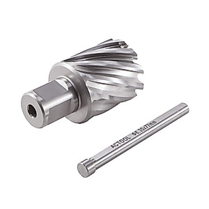 ACTOOL 1-1/4" Diameter × 1" Depth of Cut HSS ANNULAR Cutter with 3/4'' Weldon Shank