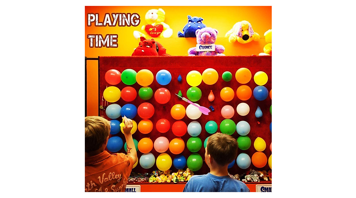 OOTSR Dart Balloon Game Set - 500 Balloons & Darts for Outdoor Fun