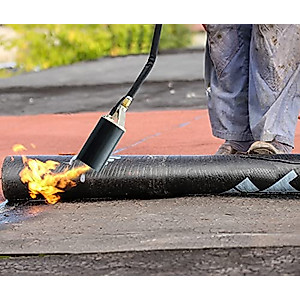 Flame King Propane Torch Kit Heavy Duty Weed Burner, 340,000 BTU with Battery Operated Igniter (Self Igniting), with 6 ft Hose Regulator Assembly