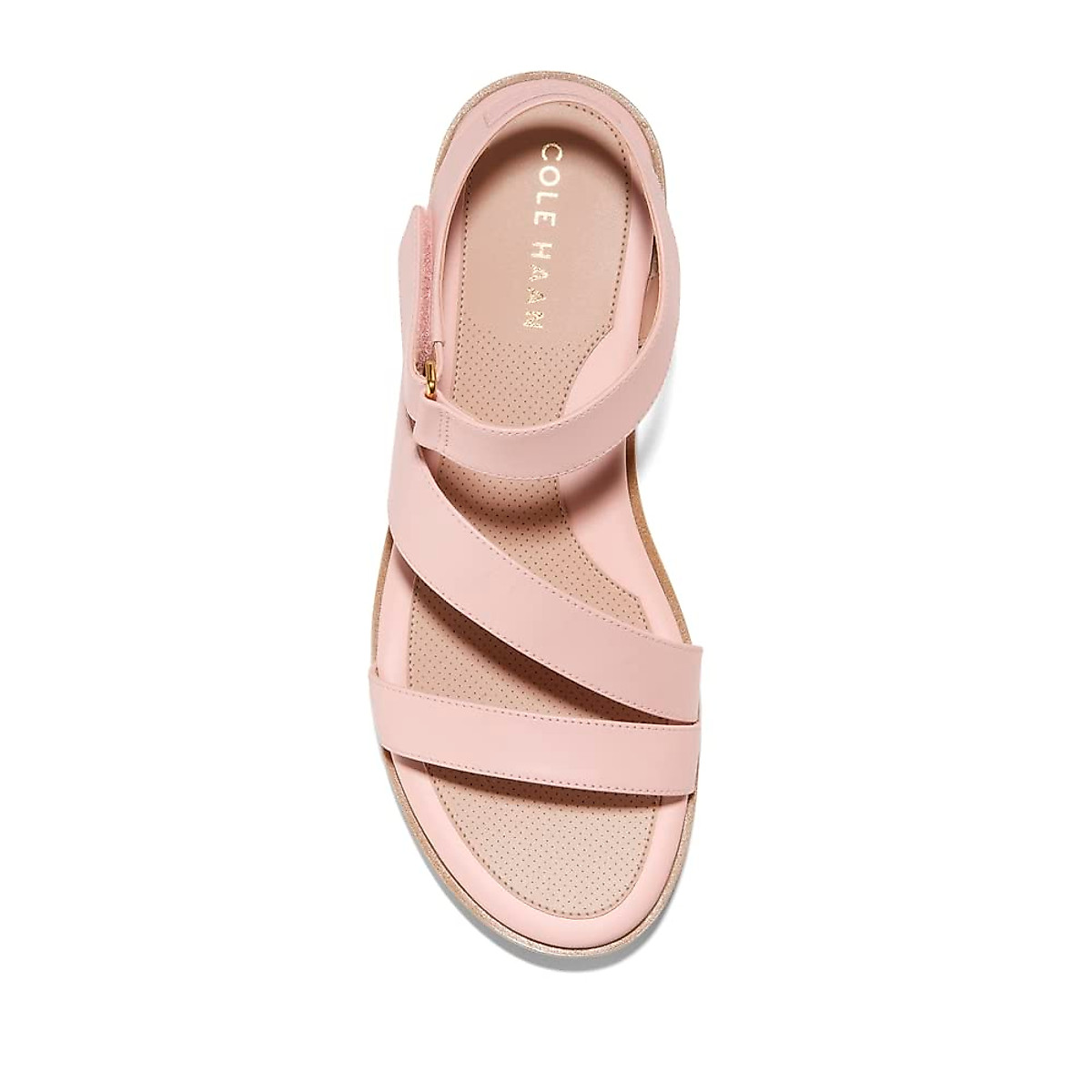 COLE HAAN Women's Mirabelle Sandal Sport, Rose Smoke Leather, 6.5