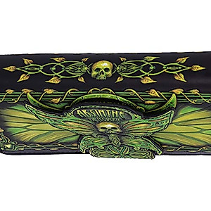 Nemesis Now Absinthe La Fee Verte Green Fairy Embossed Purse, 18.5cm