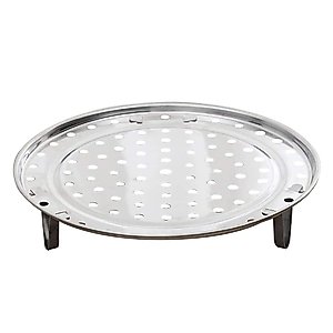 Steamer Rack Metal Steaming Rack Tray Stand Steamer Basket Pots Steaming Stand for Home Kitchen Cooking