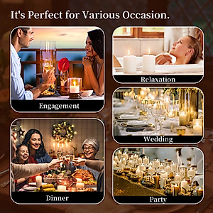 KONNI White Pillar Candles Set of 6, 3"x 3" Unscented Pillar Candles Bulk, 30 Hours Long Burning Candles, Smokeless&Dripless Large Round Candle for Wedding, Home Decoration, Parties, Spas, Dinner