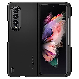 Spigen Thin Fit P Designed for Galaxy Z Fold 3 5G Case (2021) - Black