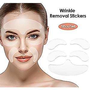Zcvtbye Anti Wrinkle Bra Pillow Set Breast Wrinkle Prevention, Eliminate and Prevent Chest Wrinkles, Anti Aging Pillow Breast Support for Women (Chest Pillow+Silicone Anti-Wrinkle Face Pads 5pcs)