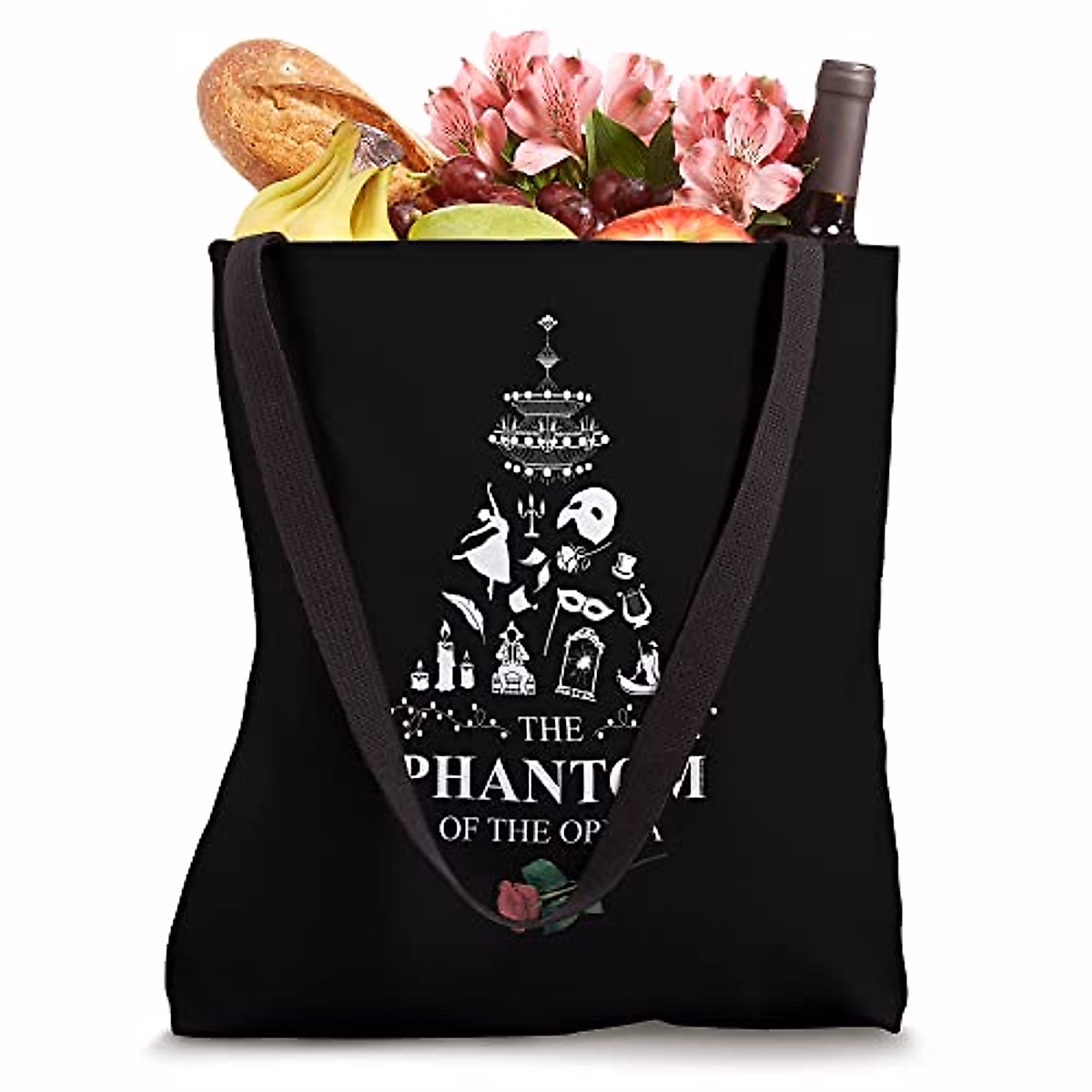 Official 'Phantom of the Opera' Christmas Tree Tote Bag