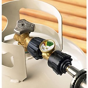Quick Connect Gas Grill Propane Gauge By Collections Etc