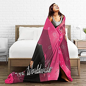 to Live Laugh Love Blankets Air Conditioning Blankets Sofa Blankets Flannel Blankets Throw Blanket 50"X40"