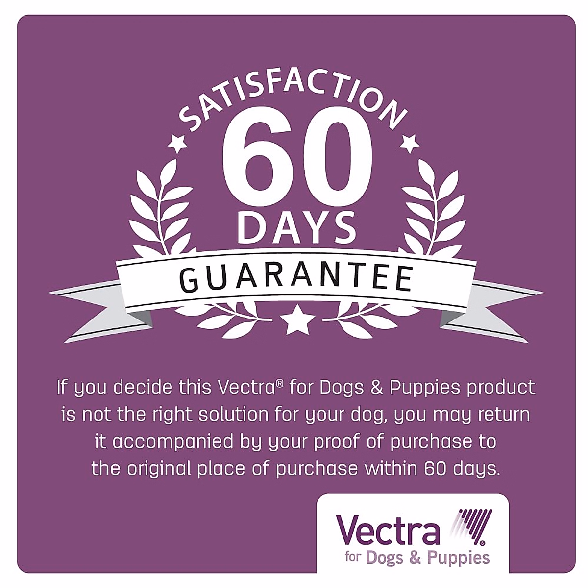 Vectra® for Dogs & Puppies Flea Treatment & Prevention for Large Dogs (56-100 lbs.) 6-Month Supply