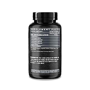 Nutrex Research Anabol Hardcore Anabolic Activator, Muscle Builder and Hardening Agent, 60 Pills