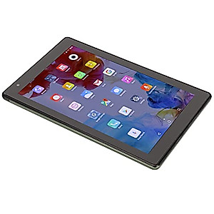 AMONIDA 8 Inch Tablet, Calling 8inch IPS LCD 3 Card Slot Green HD Tablet 100240V for Reading for Android5.1 (US Plug)