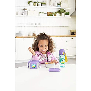 Skip Hop Toddler Stainless Steel Lunch Box Kit, Zoo, Unicorn