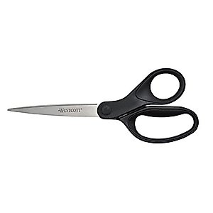 Westcott Recycled 8-Inch Straight Scissor (16451)