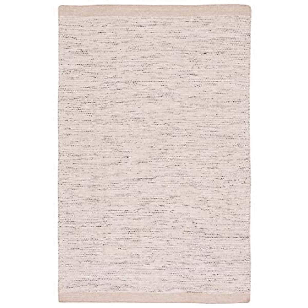 Safavieh Vermont Collection Area Rug - 9' x 12', Beige & Ivory, Handmade Wool, Ideal for High Traffic Areas in Living Room, Bedroom (VRM807B)