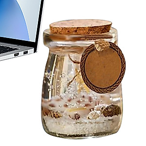 Oceans Theme Blue Purple Pink Gel Candle, Starfish Whelk Gel Scented Candles, 2024 New Oceans Shell Gel Wax Candle, Aromatherapy Jar Candles for Meditation, Relaxation