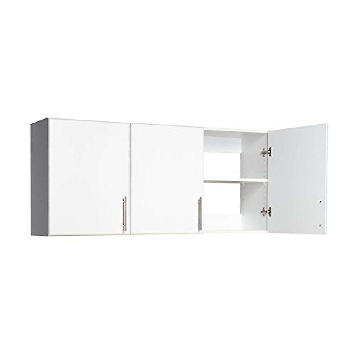 Prepac Elite 3-Door Wall Cabinet/Pantry Storage Cabinet | White, 54W x 24H x 12D | Versatile Garage Wall Cabinet by Prepac